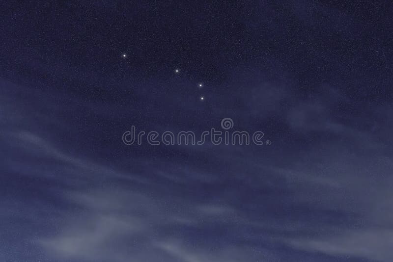 Aries Constellation, Ram Constellation Stock Photo - Image of star ...