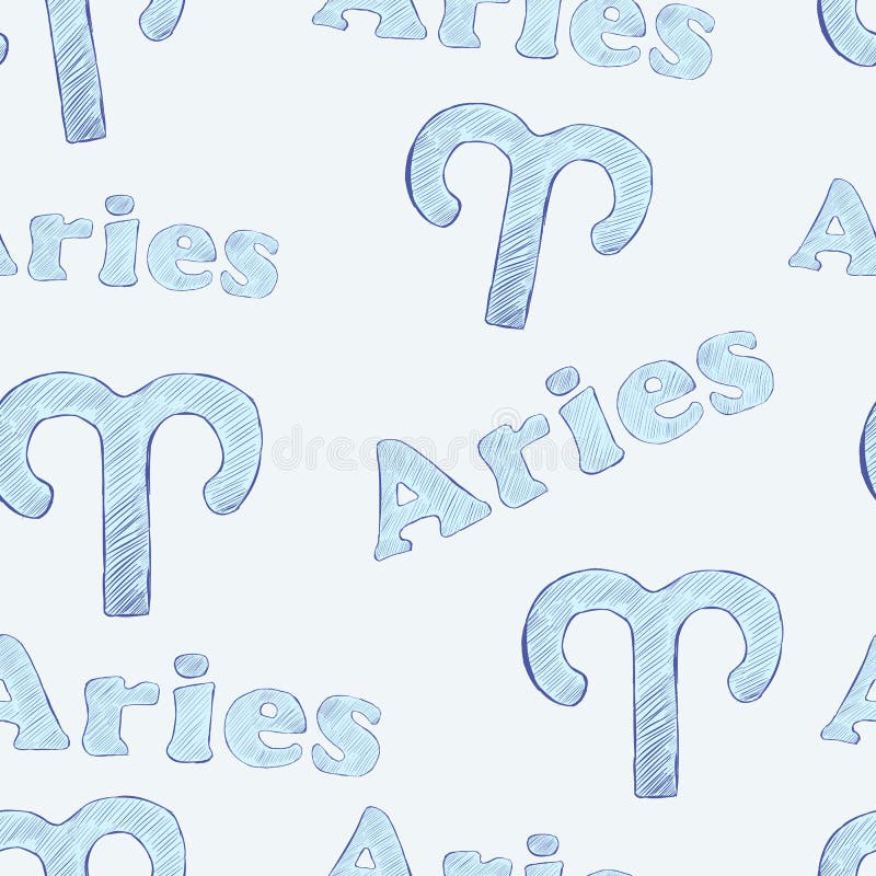 Aries Seamless Texture Stock Illustrations – 518 Aries Seamless Texture ...