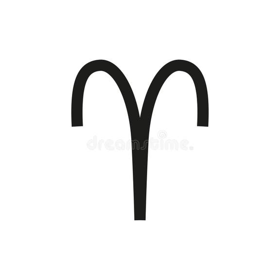 Aries Sign. Vector Illustration. EPS 10 Stock Vector - Illustration of ...