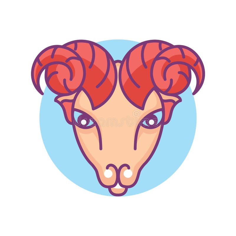 Aries. Vector Illustration Decorative Design Stock Vector ...