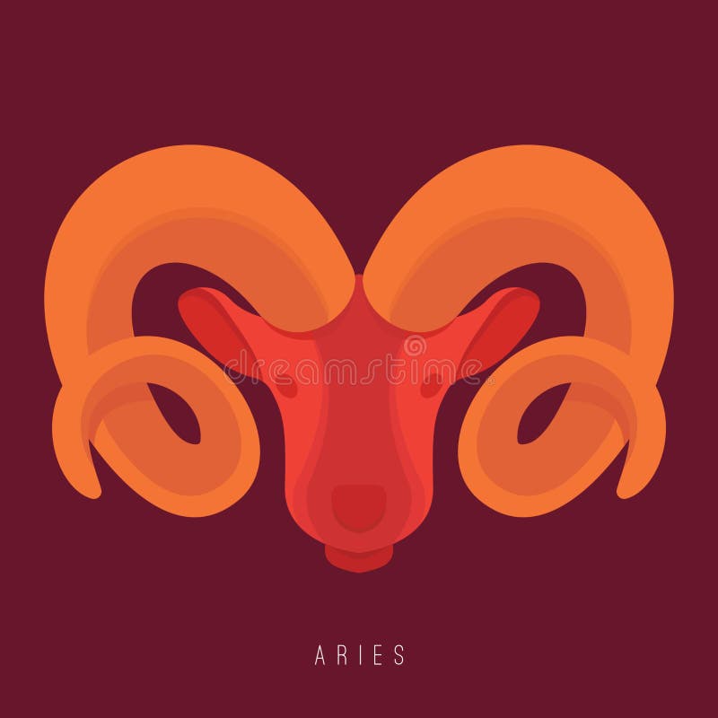 Aries. Vector Illustration Decorative Design Stock Vector ...