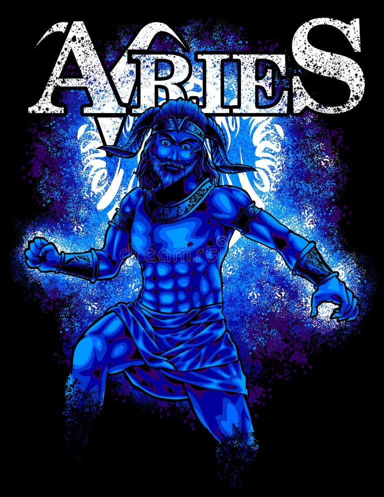 God Aries Stock Illustrations – 85 God Aries Stock Illustrations ...