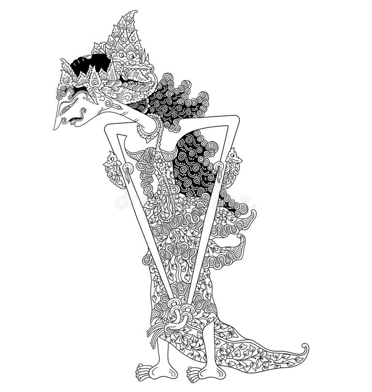Wayang Krisna Stock Illustrations – 59 Wayang Krisna Stock ...