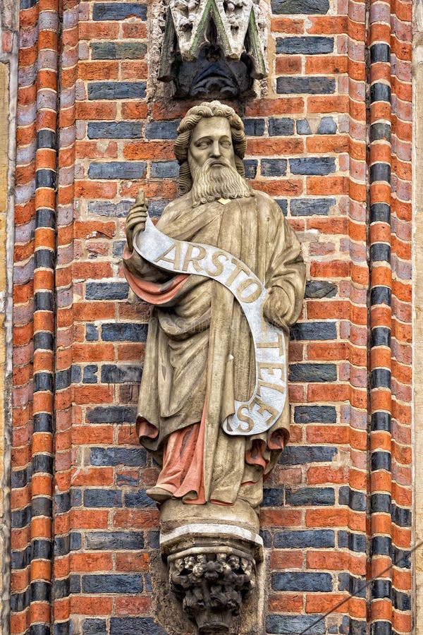 Aristotle Statue at Stageira of Greece Stock Photo - Image of aristote ...