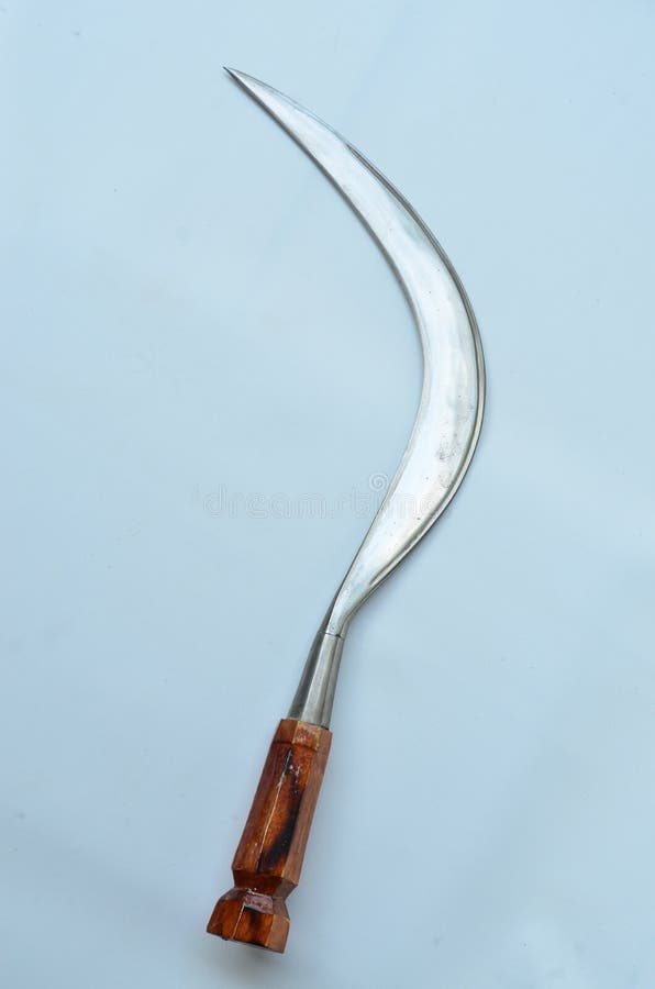 Arit or Celurit the Traditional Weapon from East Java Indonesia Stock ...