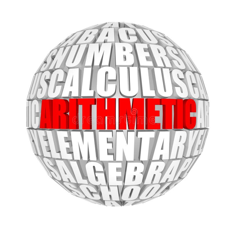 Arithmetic stock illustration. Illustration of logic - 23206462