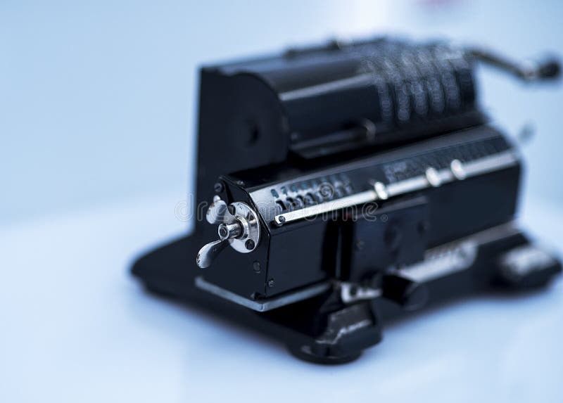 Arithmometer, Old and Retro Computer for Mathematical Calculations ...