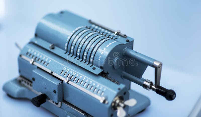 Arithmometer, Old and Retro Computer for Mathematical Calculations ...