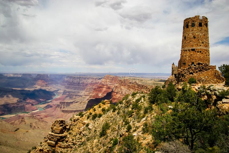 Arizona Canyon Scene stock image. Image of cliffs, arizona - 62169349