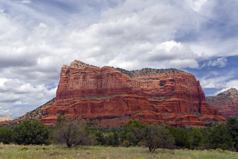 Arizona Courthouse Rock stock image. Image of scenery - 9531189