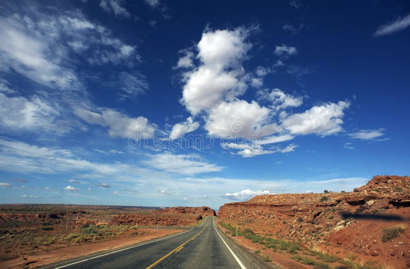 Arizona Desert Highway stock photo. Image of arizona - 38029502