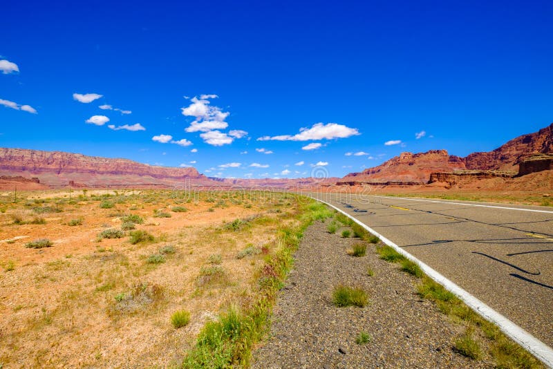 Arizona desert highway stock image. Image of blue, arizona - 92048003