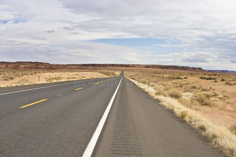 Arizona desert highway USA stock photo. Image of infinity - 13376084