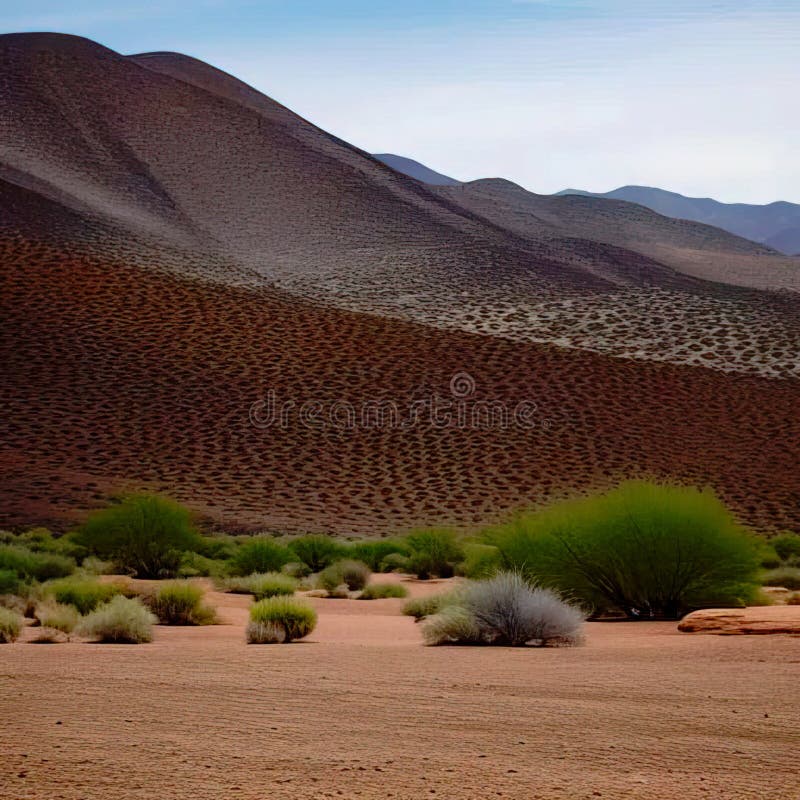 Arizona Desert Mountain Range Landscape Stock Photo - Image of blue ...