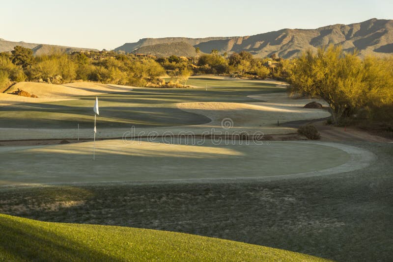 Desert Golf stock image. Image of putting, fairway, fareway - 2629371