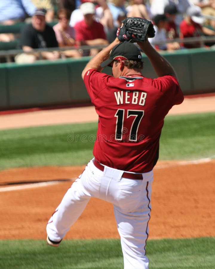 Arizona Diamondbacks Brandon Webb Editorial Stock Photo - Image of ...