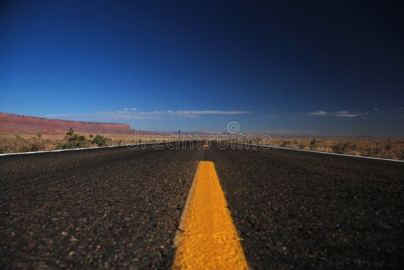 Arizona road stock photo. Image of states, lane, road - 12839184