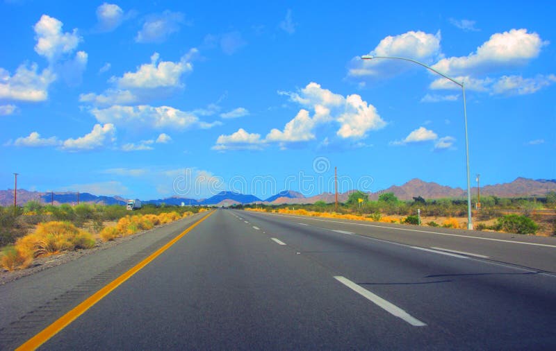 Arizona Highway stock photo. Image of cloudscape, landscape - 6086102