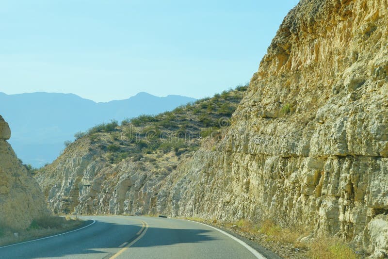Arizona highway landscape stock image. Image of cliff - 151949553