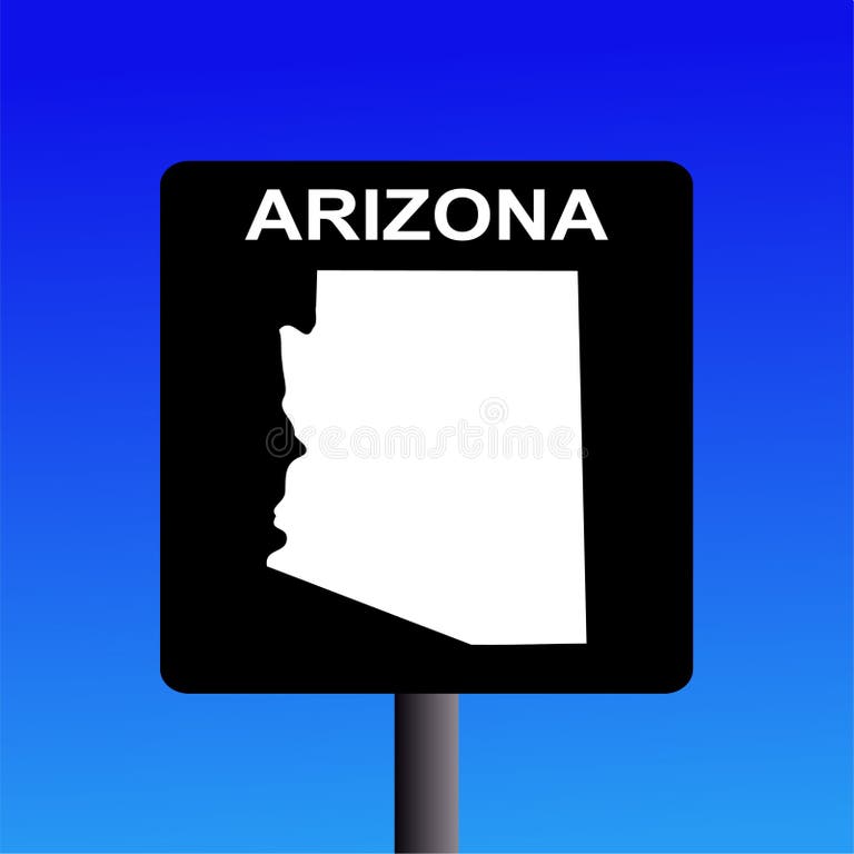 Arizona Highway Sign Stock Illustrations – 869 Arizona Highway Sign ...
