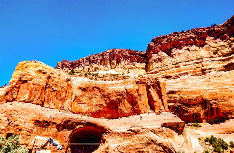 Arizona Layered Rock Formations Stock Image - Image of fruit, curry ...