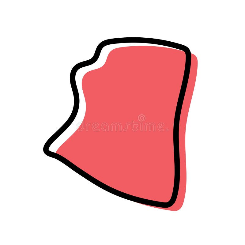 Arizona Map Vector Illustration. USA State Map Stock Vector ...