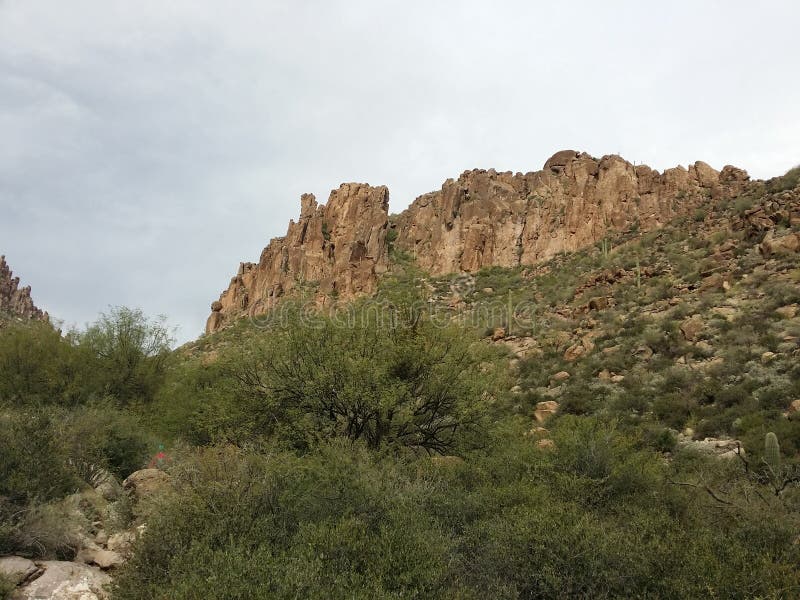Arizona mountain stock photo. Image of mountain, arizona - 162326450