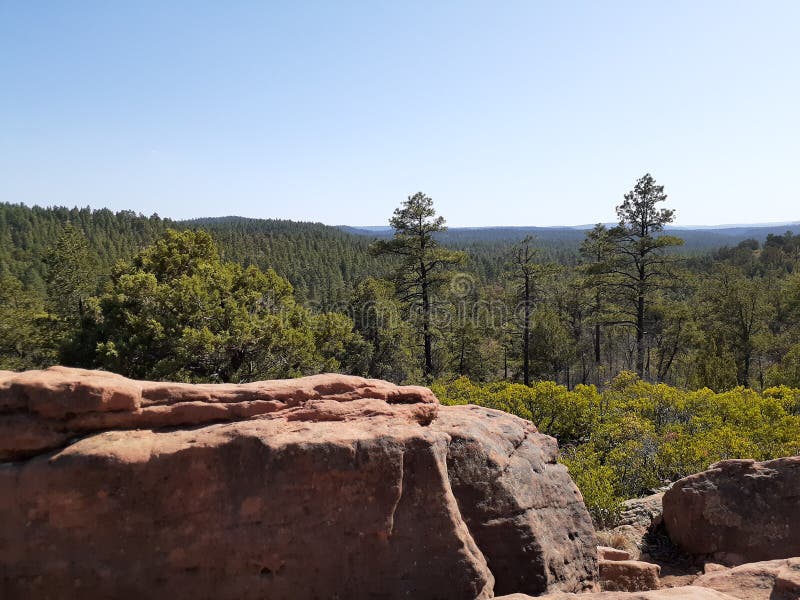 Arizona Rim in Show Low stock image. Image of walking - 225832809