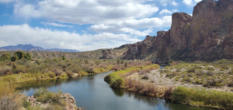 Arizona river bottom stock photo. Image of geology, terrain - 235211290
