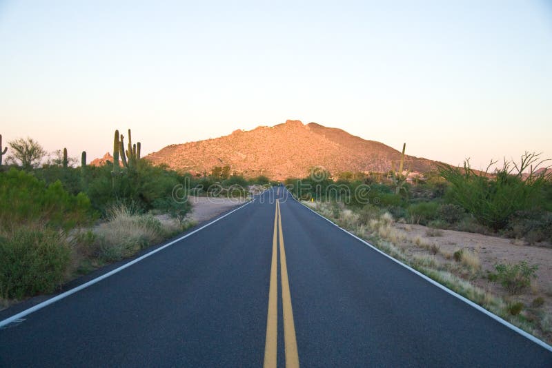 Clouds Building in the Arizona Desert Stock Photo - Image of flood ...