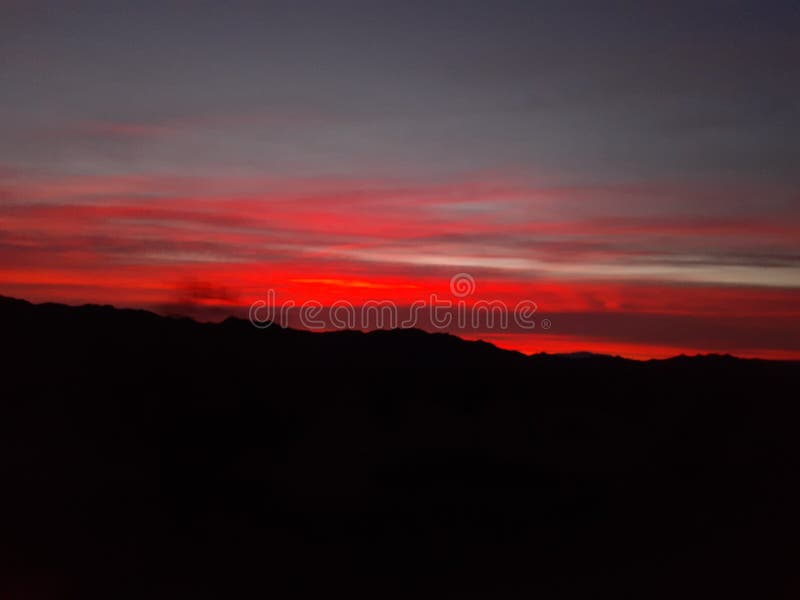 Arizona Spring Sunsets stock photo. Image of sunsets - 177205092