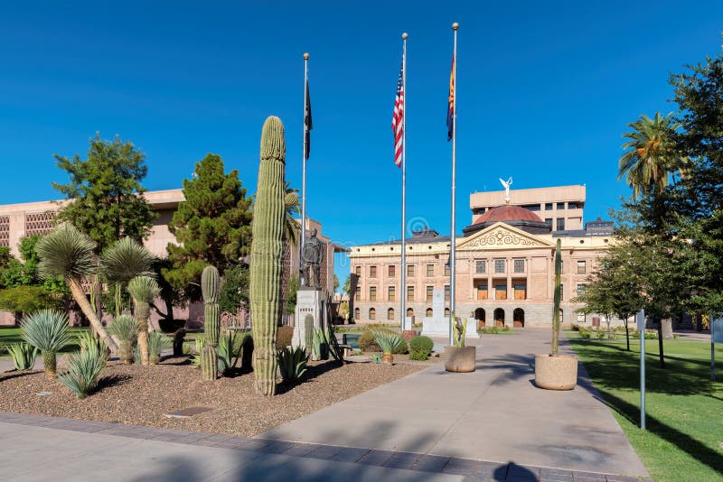 Arizona State Capitol Building Stock Photo - Image of brewer, offices ...