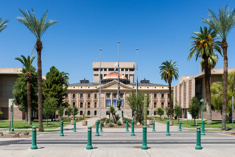 Arizona State Capitol Building Editorial Photo - Image of government ...