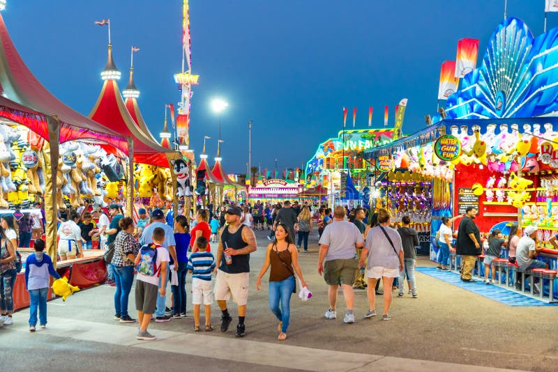 Arizona State Fair in Phoenix Editorial Stock Image - Image of people ...