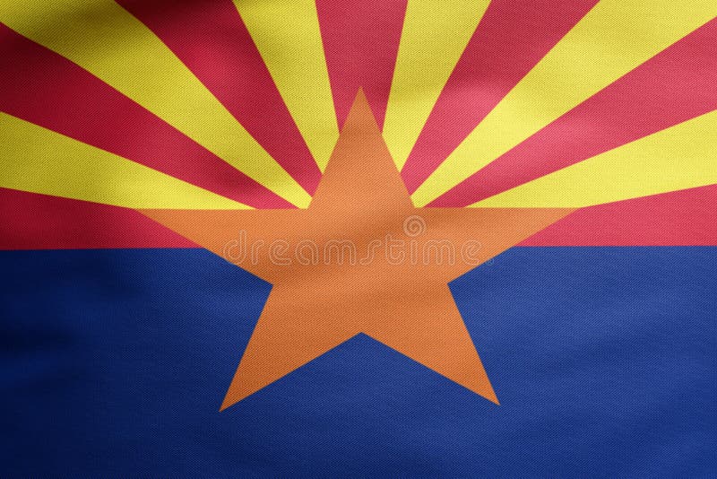 Waving Arizona State Flag Stock Illustrations – 533 Waving Arizona ...