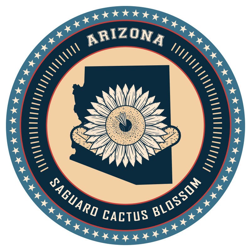 Arizona State Flower Stock Illustrations – 83 Arizona State Flower ...