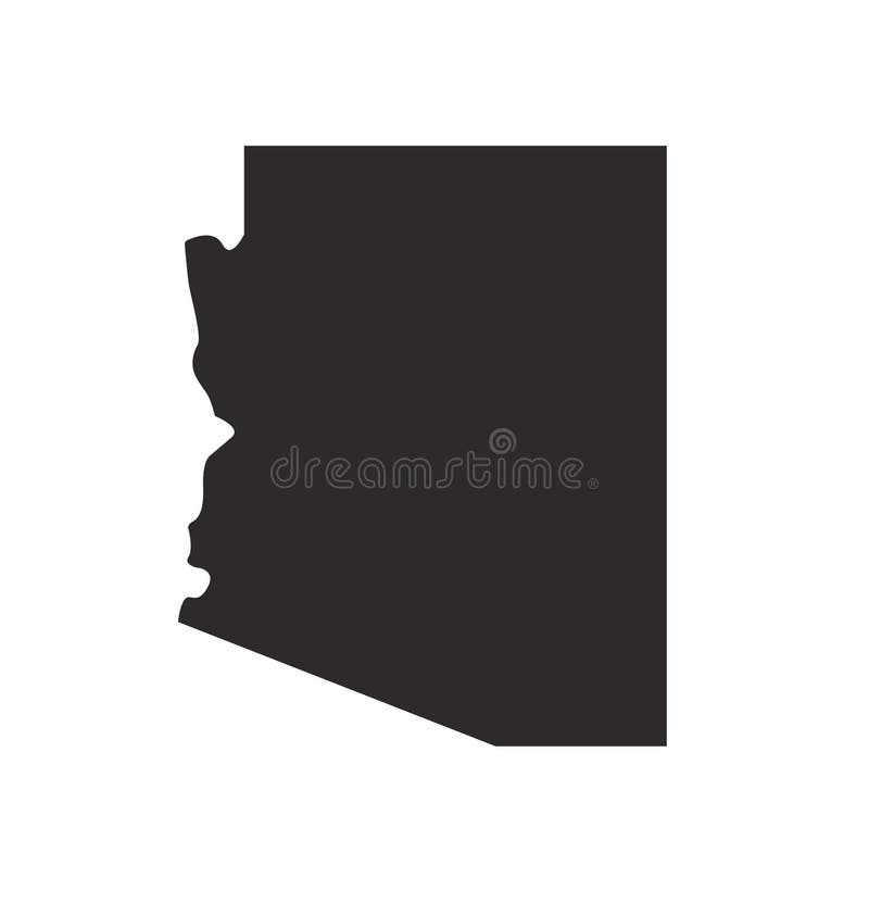 Arizona State Silhouette Stock Illustrations – 2,169 Arizona State ...