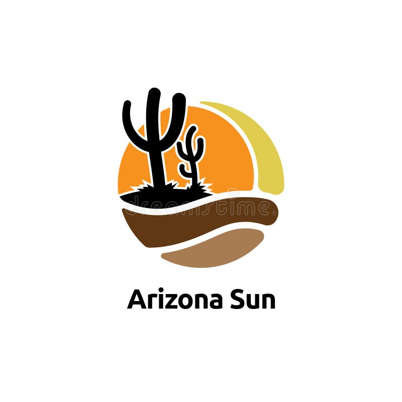 Arizona Sun Logo Vector Concept, Icon, Element, and Template for ...