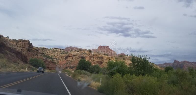 Arizona Utah Red Rock Mountains. Stock Photo - Image of arizona, rock ...