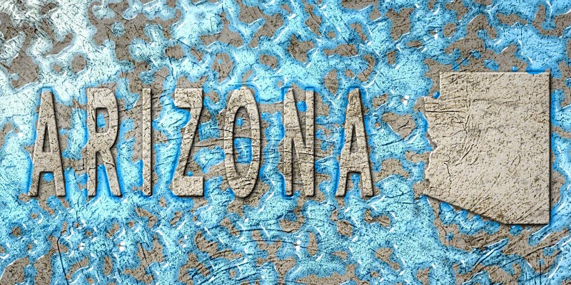 Arizona Water Management Concept Stock Illustration - Illustration of ...