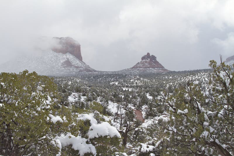 Arizona Winter Landscape stock image. Image of winter - 24138469