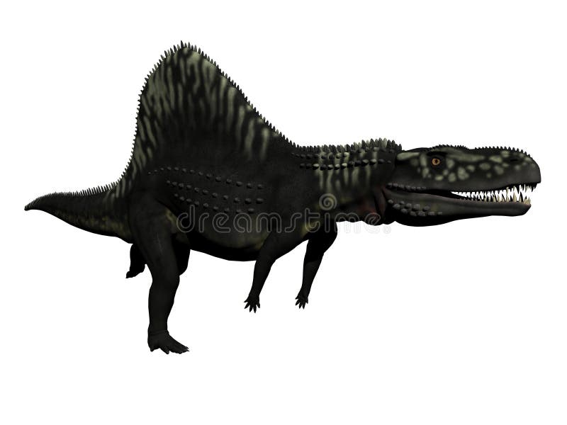 Arizonasaurus Dinosaur - 3d Render Stock Illustration - Illustration of ...