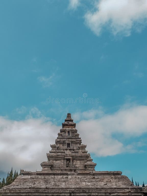 Arjuna Dieng Temple in Dieng, Central Java Indonesia Stock Photo ...