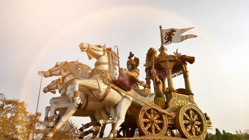 Arjuna Rath imagen de archivo. Imagen de guerra, arjuna - 87841851