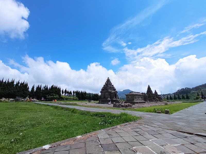 Arjuna temple dieng stock photo. Image of ruins, arjune - 262727276