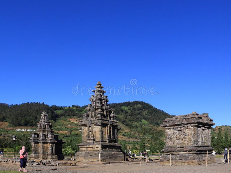 Arjuna Temple in Dieng Central Java Editorial Photography - Image of ...