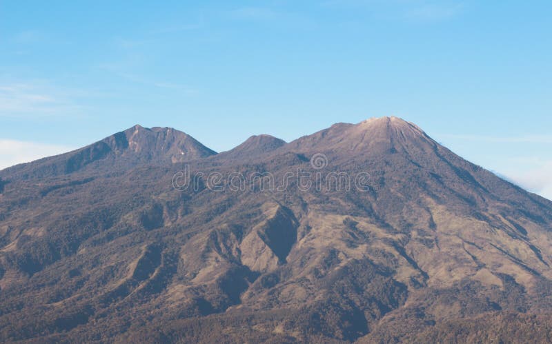 Arjuno mountain stock photo. Image of eastjava, looks - 201612508