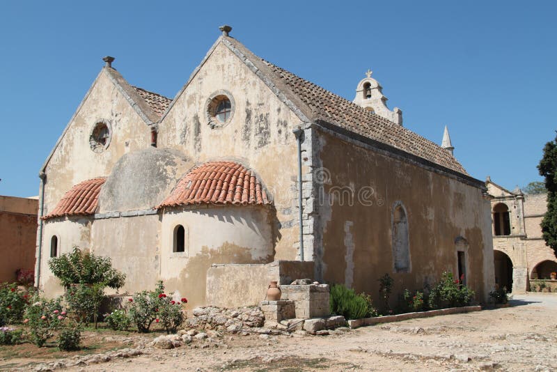 Arkadi Monastery, Crete stock photo. Image of arkadiou - 112641534