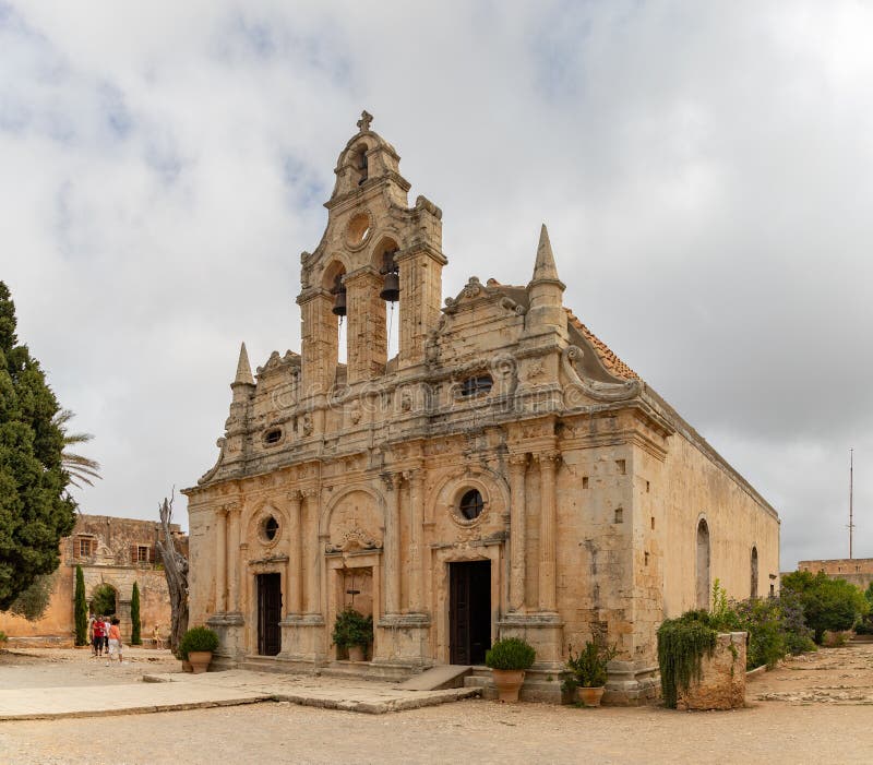 Arkadi Monastery editorial image. Image of orthodox - 302072550