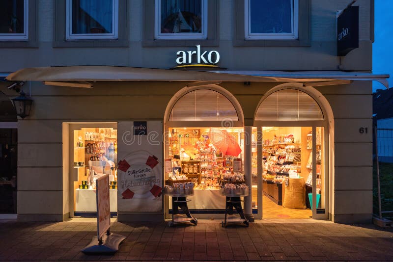 Arko shop editorial stock photo. Image of gifts, commercial - 201255388